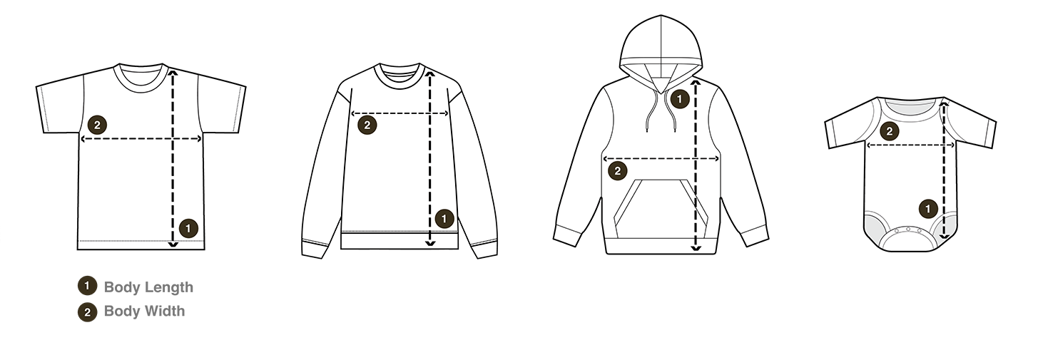 Size Charts - Boo Haul