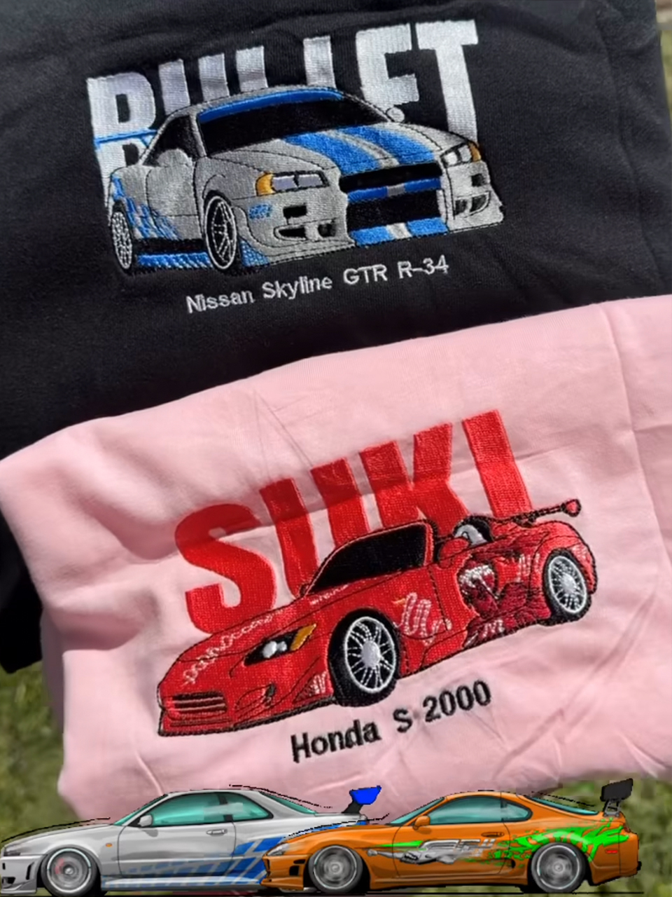 Fast & Furious - Suki and Brian Ver 2 Embroidered Shirt - Boo Haul