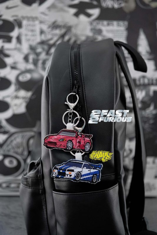 Suki and Brian Fast and Furious - Keychain - Boo Haul