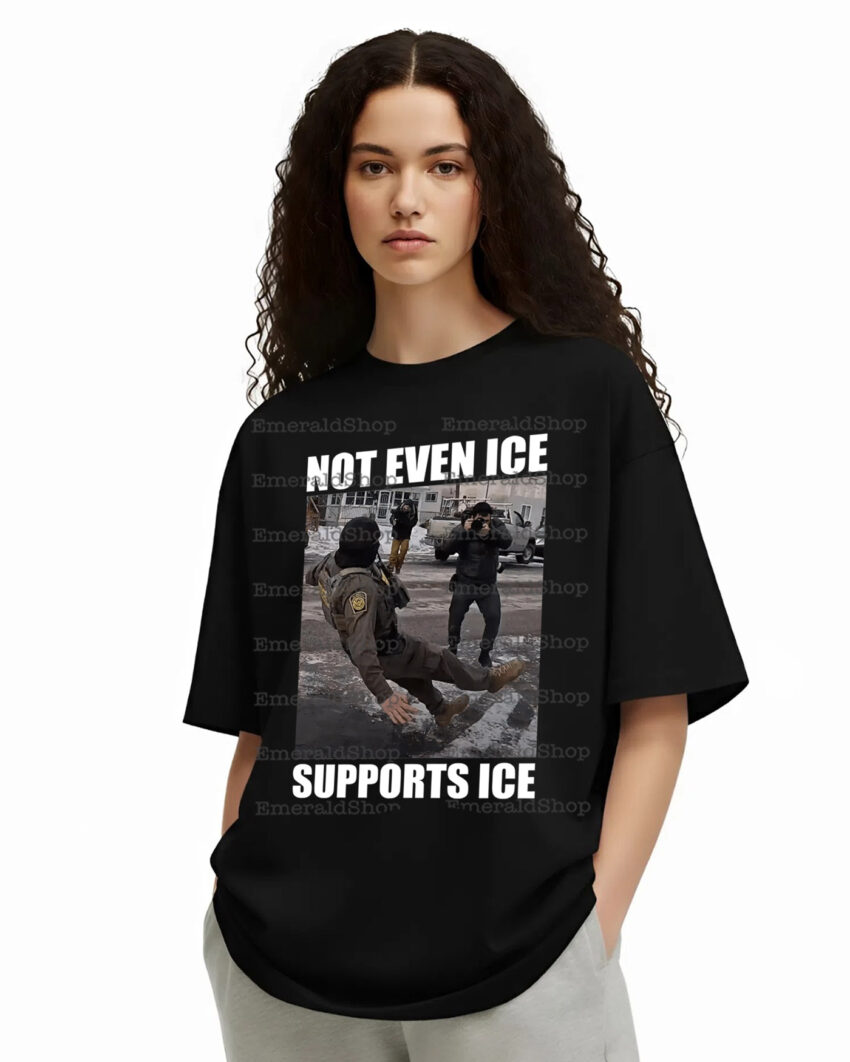 Not Even Ice Supports ICE - Tee - Boo Haul